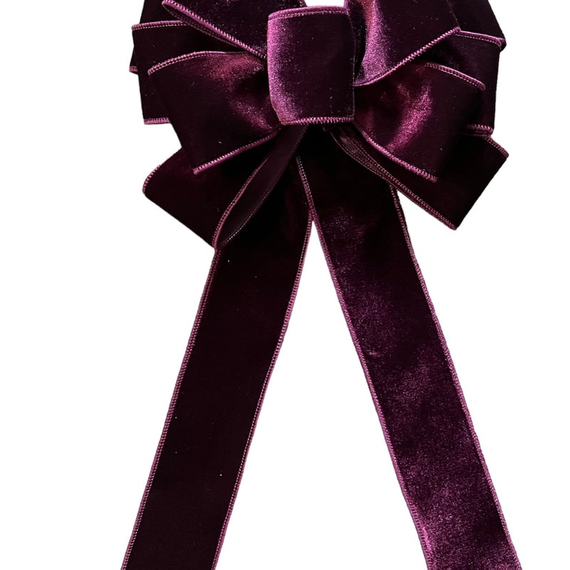 Large Purple Bows - Etsy