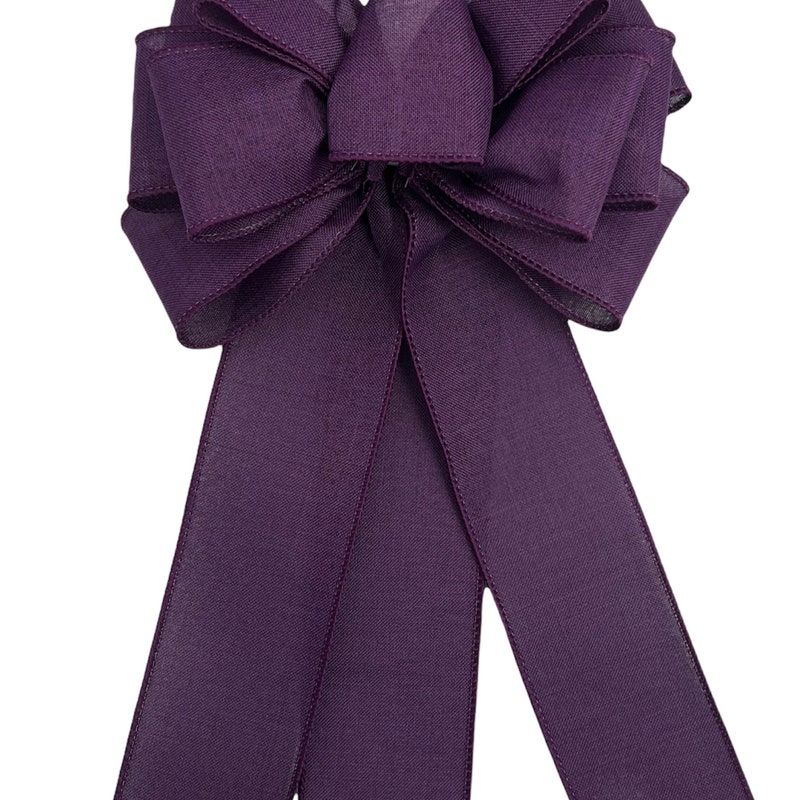 Large Purple Bows - Etsy