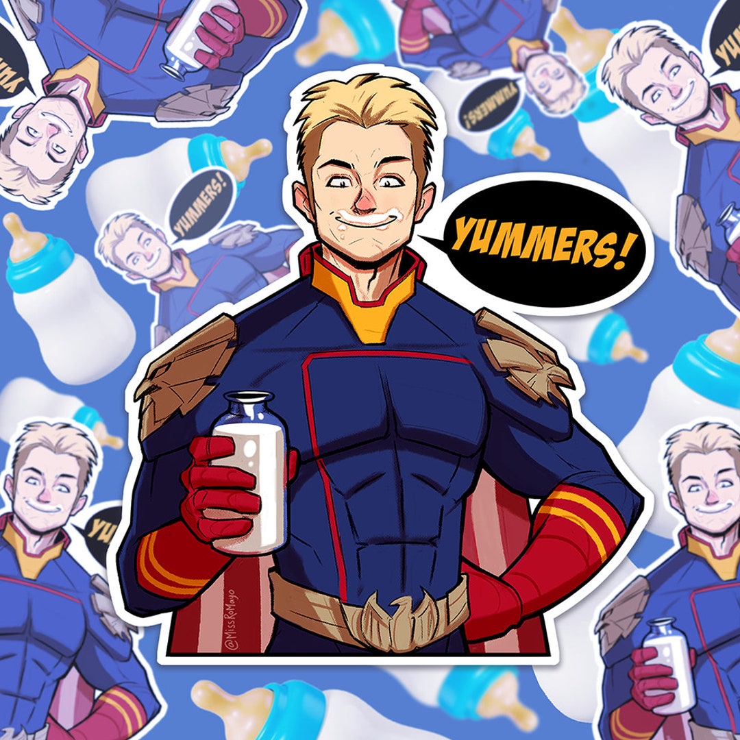 Homelander the Boys Yummers Sticker - Etsy