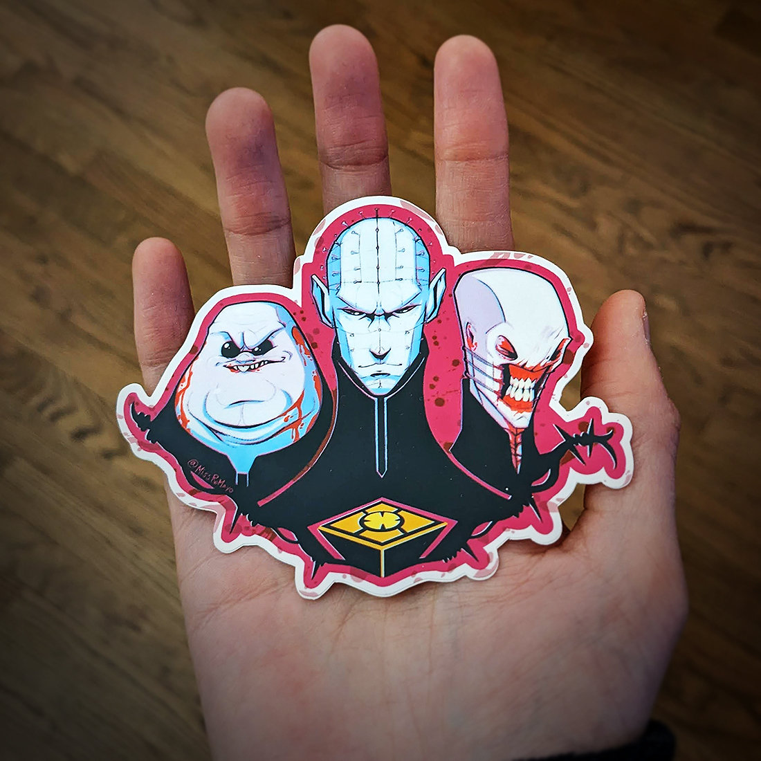 Hellraiser Cenobite Pinhead Vinyl Sticker - Etsy
