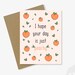 Fruit Vegetable Pun Greeting Cards Thank You, Birthday, Friends ...