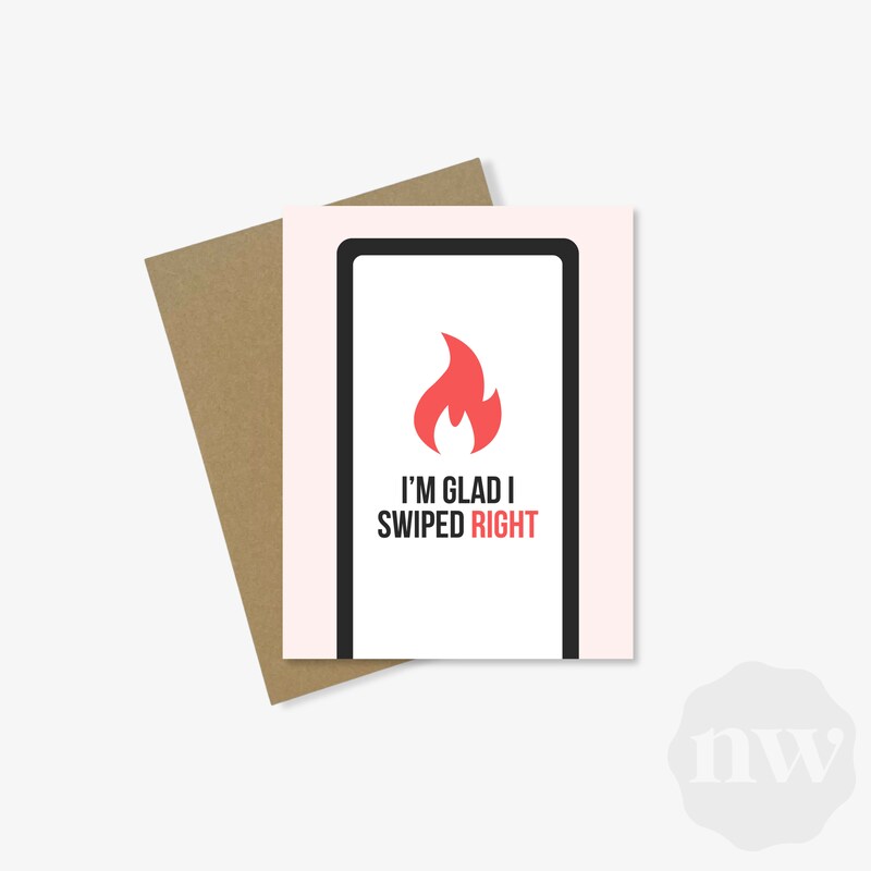 Tinder Card - Etsy