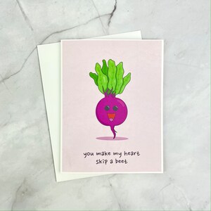Fruit Vegetable Pun Greeting Cards Thank You Birthday - Etsy
