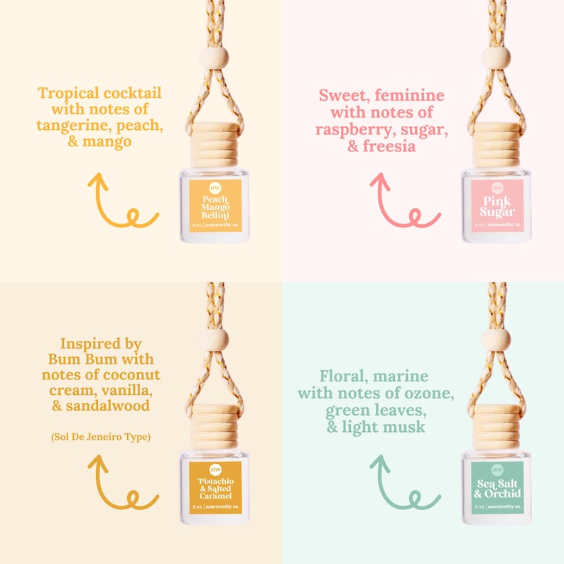Car Diffuser | Core Fragrances | 25+ Scent Options | Air Freshener ...