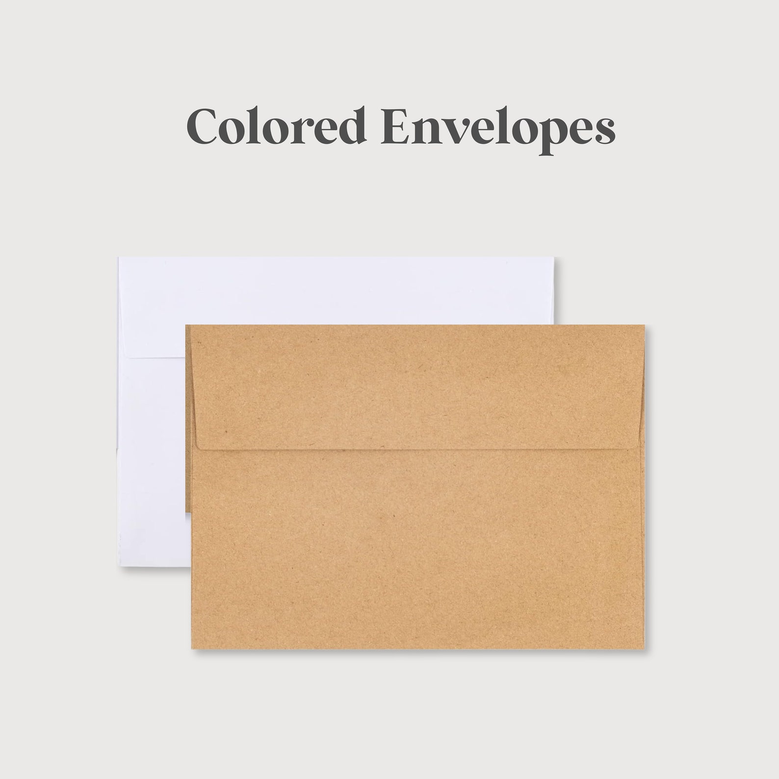 I'm Glad to Know You Greeting Card | Matte Recycled Cardstock, Kraft ...