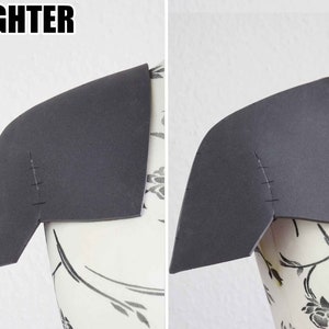 Shoulder / Pauldron Armor Patterns: Fantasy, Medieval, EVA Foam ...