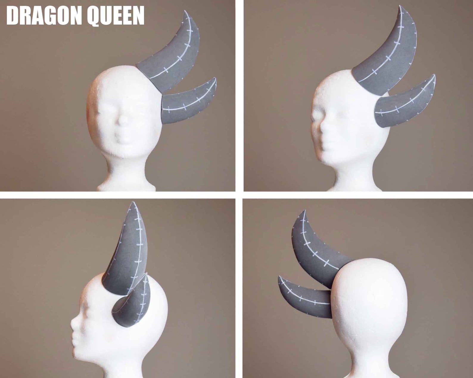 DIY Foam Horn Pattern Collection 1&2/ Cosplay Horns / Dragon - Etsy