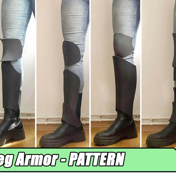 Foam Cosplay Armor Legs - Etsy