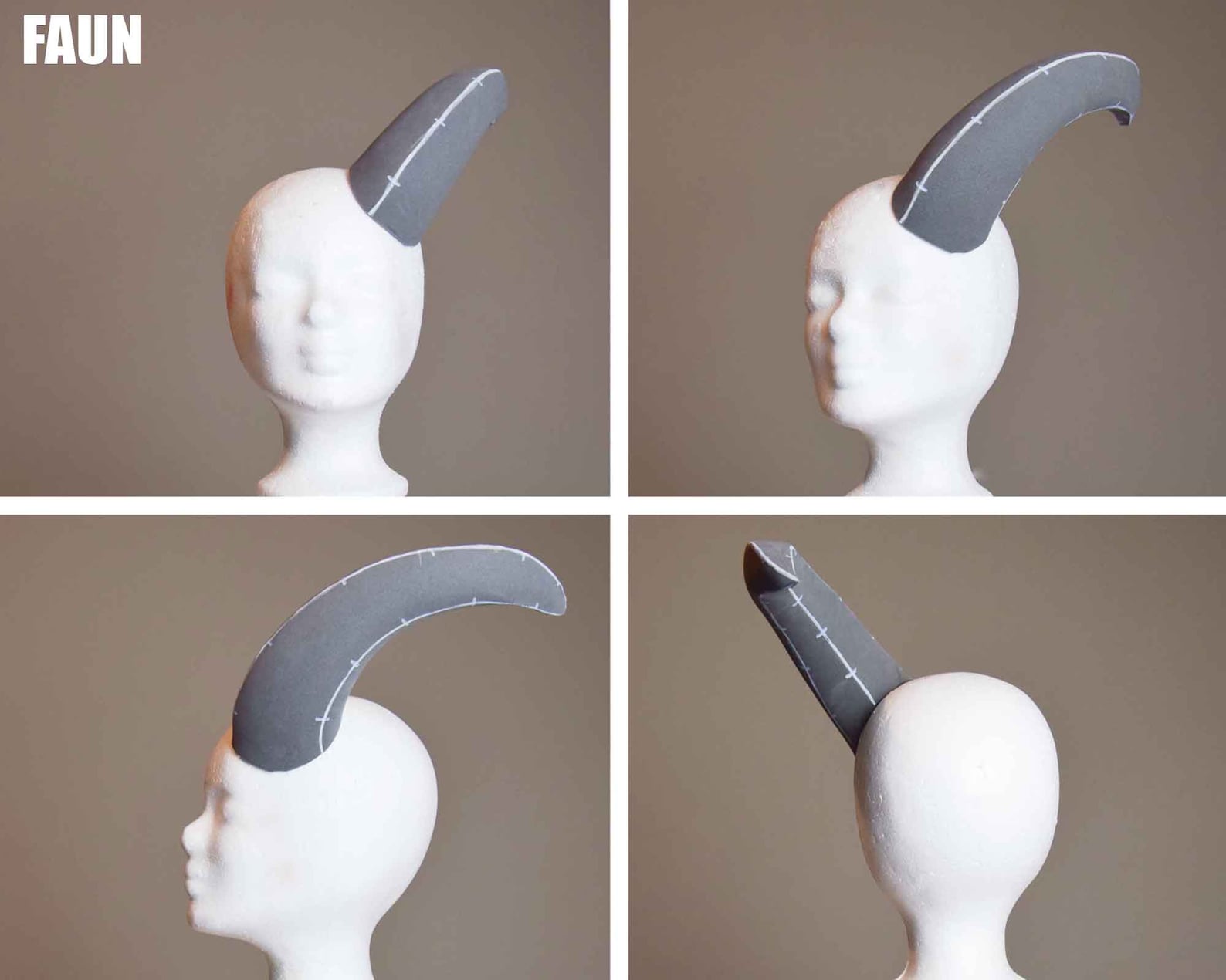 DIY Foam Horn Pattern Collection 1&2/ Cosplay Horns / Dragon - Etsy