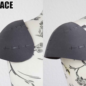 Shoulder / Pauldron Armor Patterns: Fantasy, Medieval, EVA Foam Template for Cosplay and LARP ...