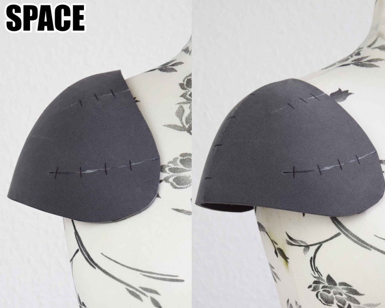 Shoulder / Pauldron Armor Patterns: Fantasy Medieval EVA - Etsy