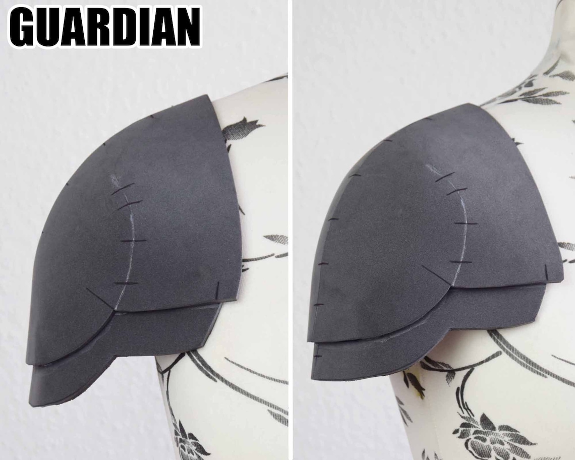 Shoulder / Pauldron Armor Patterns: Fantasy Medieval EVA - Etsy