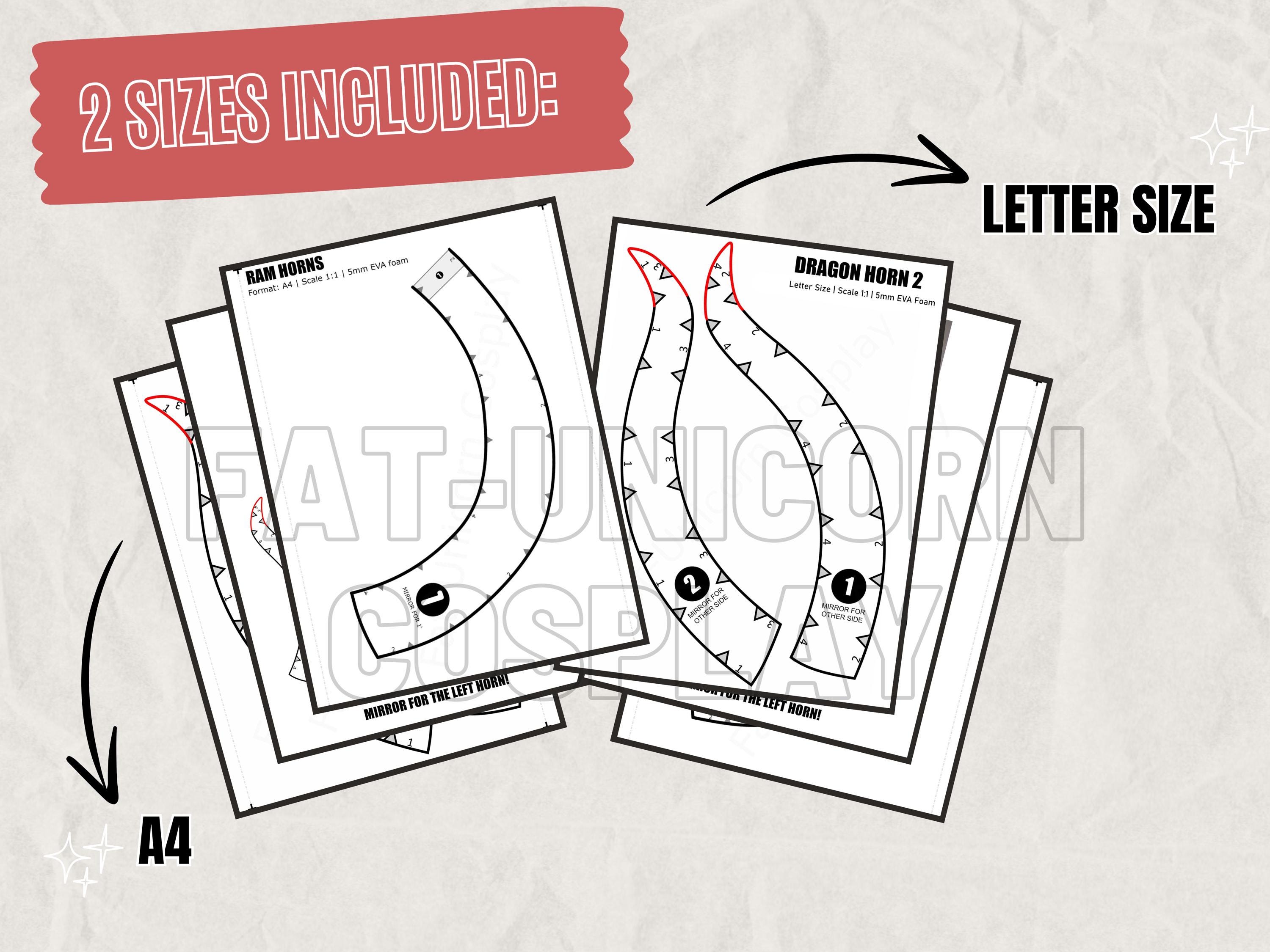 Elvish Shoulder Armor Pattern, Eva Foam Cosplay Template, DIY Costume ...