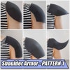 Shoulder / Pauldron Armor Patterns: Fantasy, Medieval, EVA Foam ...
