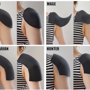 Shoulder / Pauldron Armor Pattern Collection 1&2: Fantasy, Medieval ...