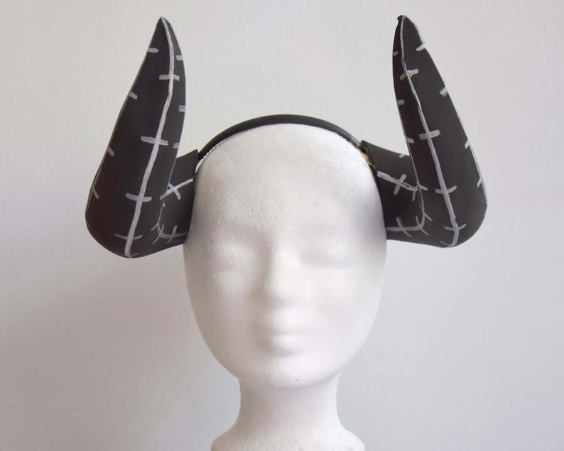 DIY EVA Foam Horn Pattern Ram Horn Template Tiefling Horns - Etsy