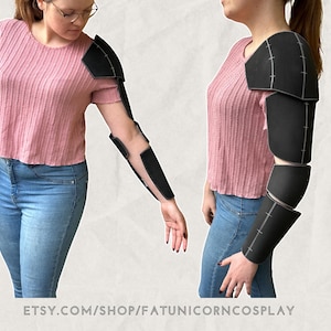 Beginner Complete Arm Armor EVA Foam Patterns | Fantasy Cosplay & LARP ...