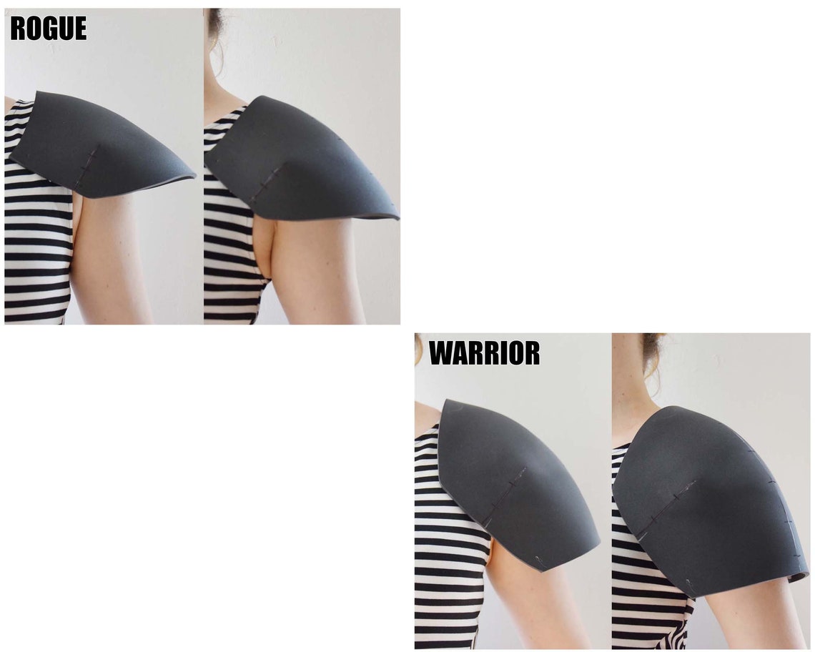 Shoulder / Pauldron Armor Pattern Collection 1&2: Fantasy, Medieval ...