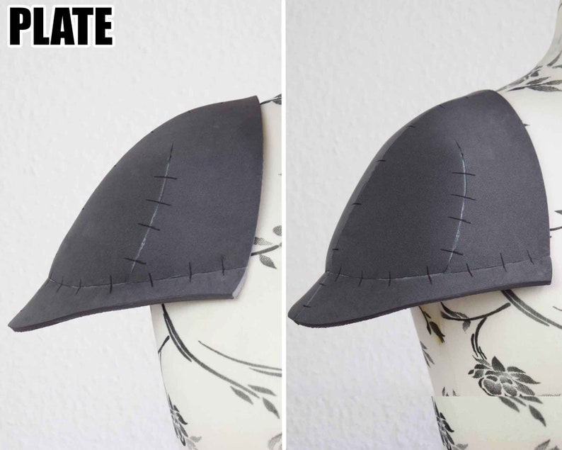 Shoulder / Pauldron Armor Patterns: Fantasy, Medieval, EVA Foam ...