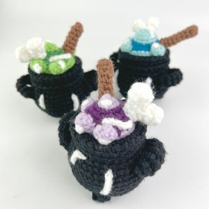 Amigurumi Mini Cauldron Crochet Pattern: Stuffed Toy DIY (PDF) - Etsy