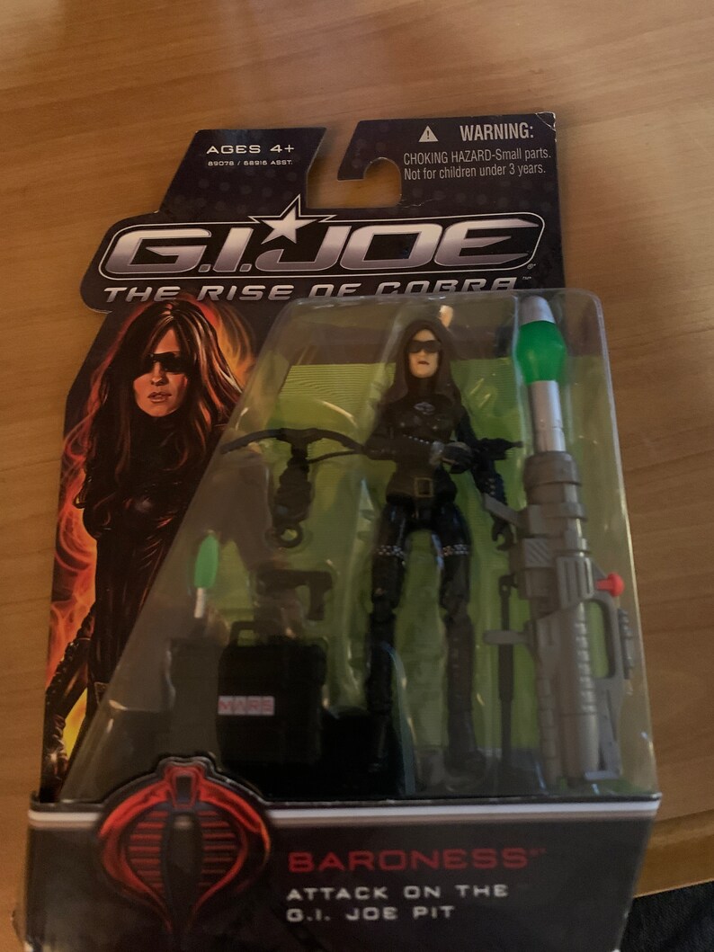 GI JOE Baroness Attack on the PIT and Covert Ops - Etsy