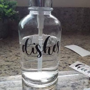Dispenser DECALS - Etsy