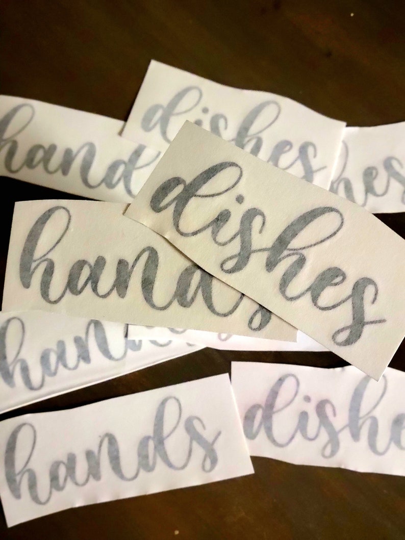 Dispenser DECALS - Etsy