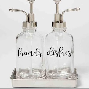 Dispenser DECALS - Etsy