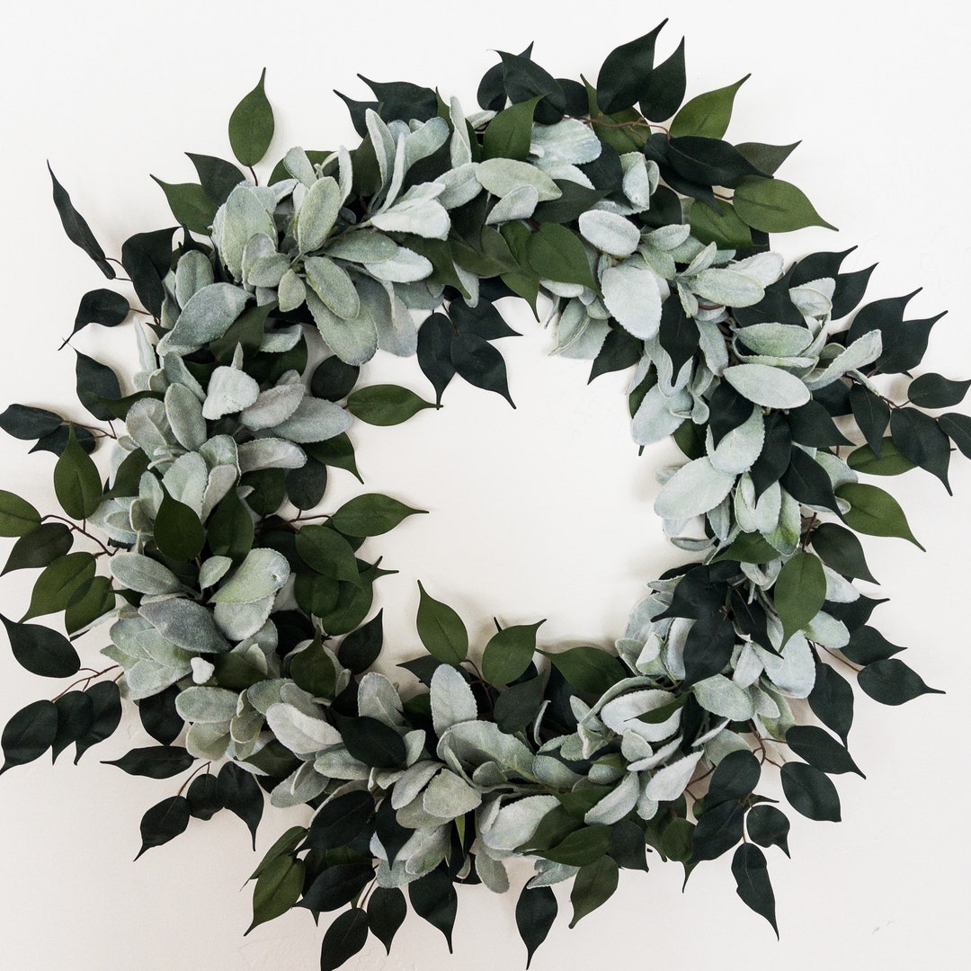 The Modern Modern Low Profile Fall Wreath All Seasons - Etsy