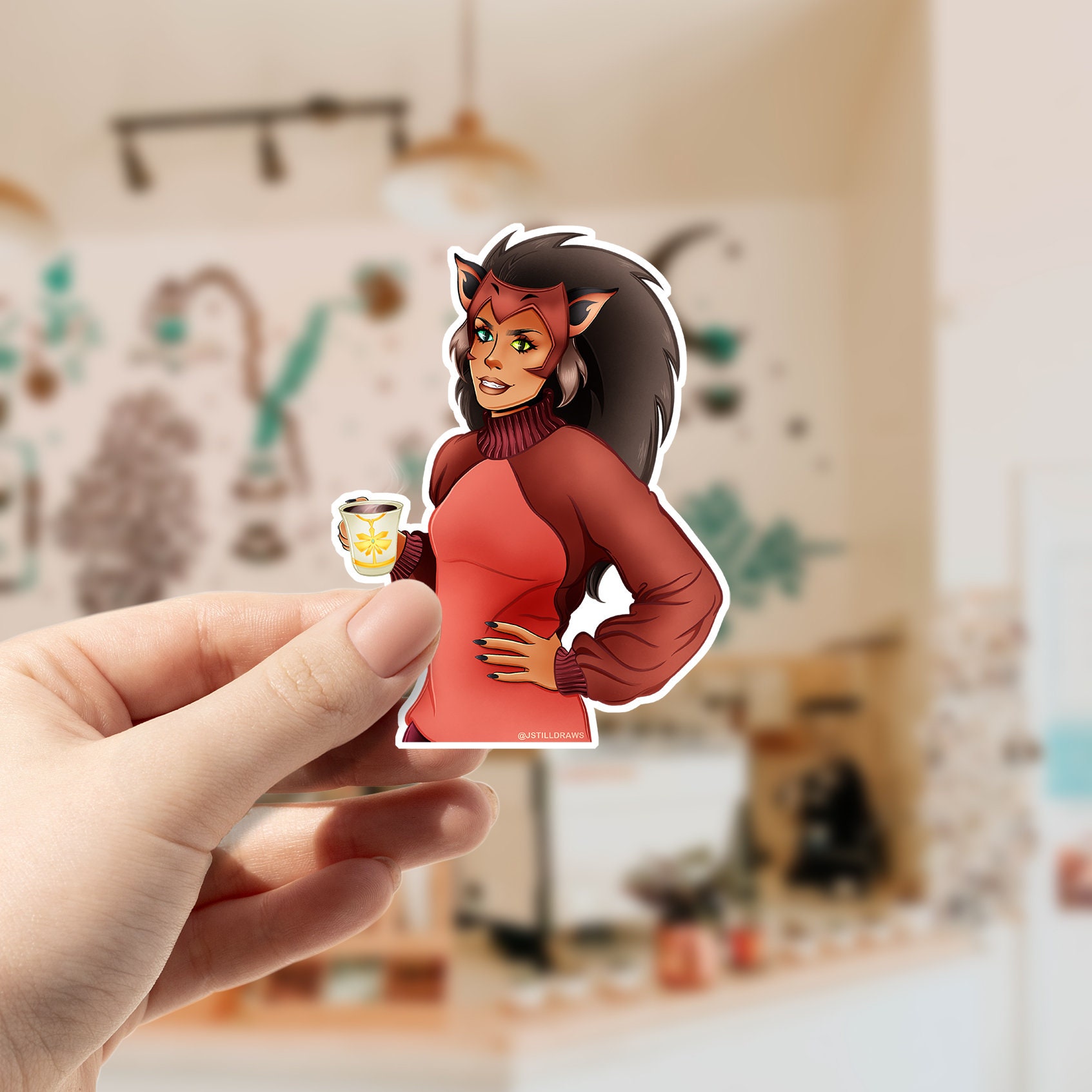 Catra Fan Art Print She-ra Poster - Etsy