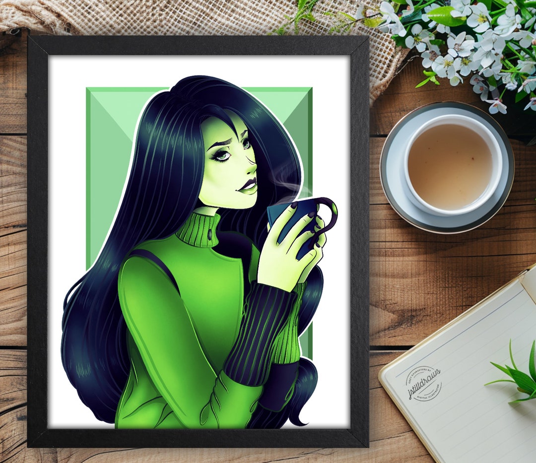 Shego Cozy Characters by Jstilldraws - Etsy