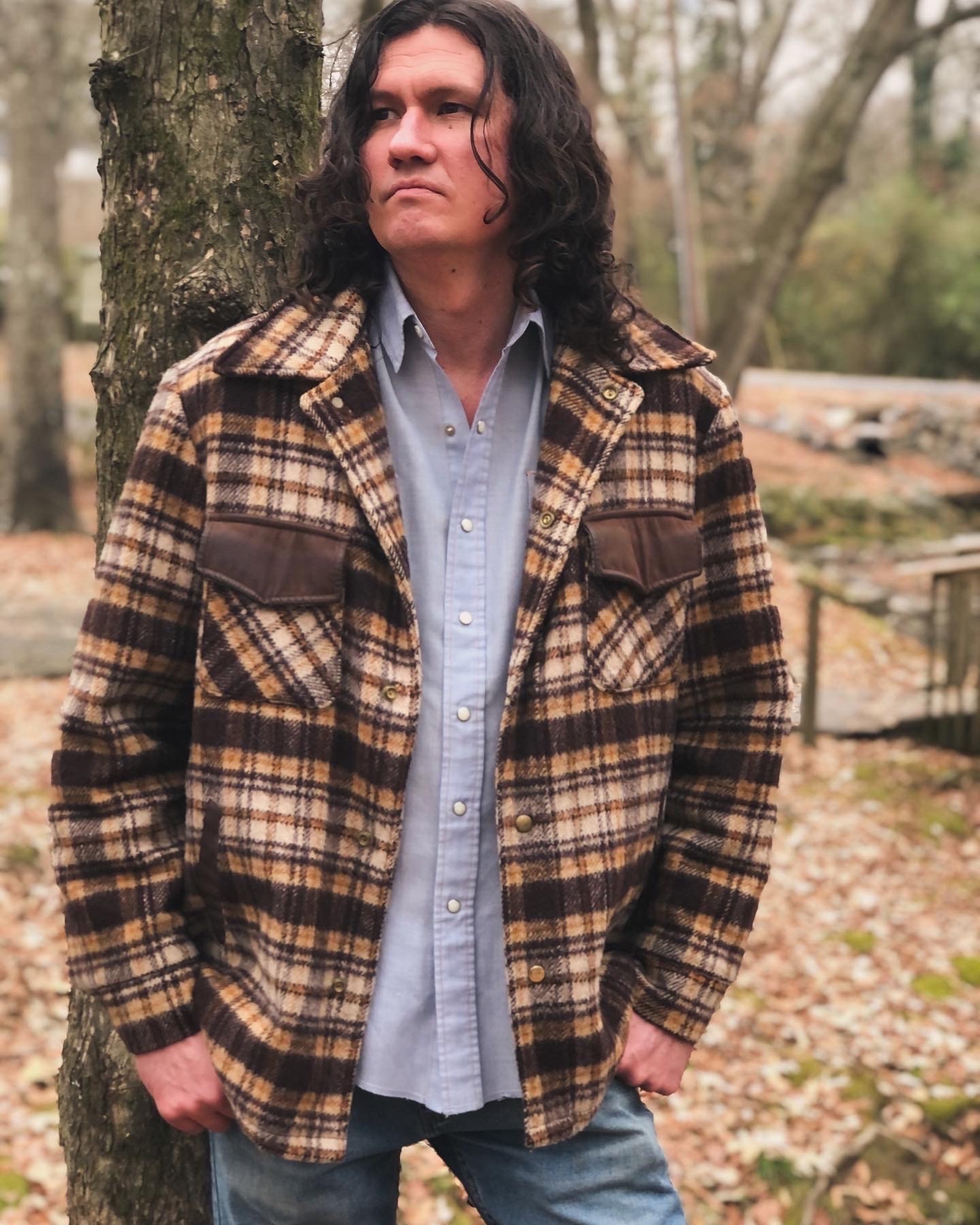 JC Penny Plaid Rustic Chore Coat 1960s - 1970s Jacket - Etsy