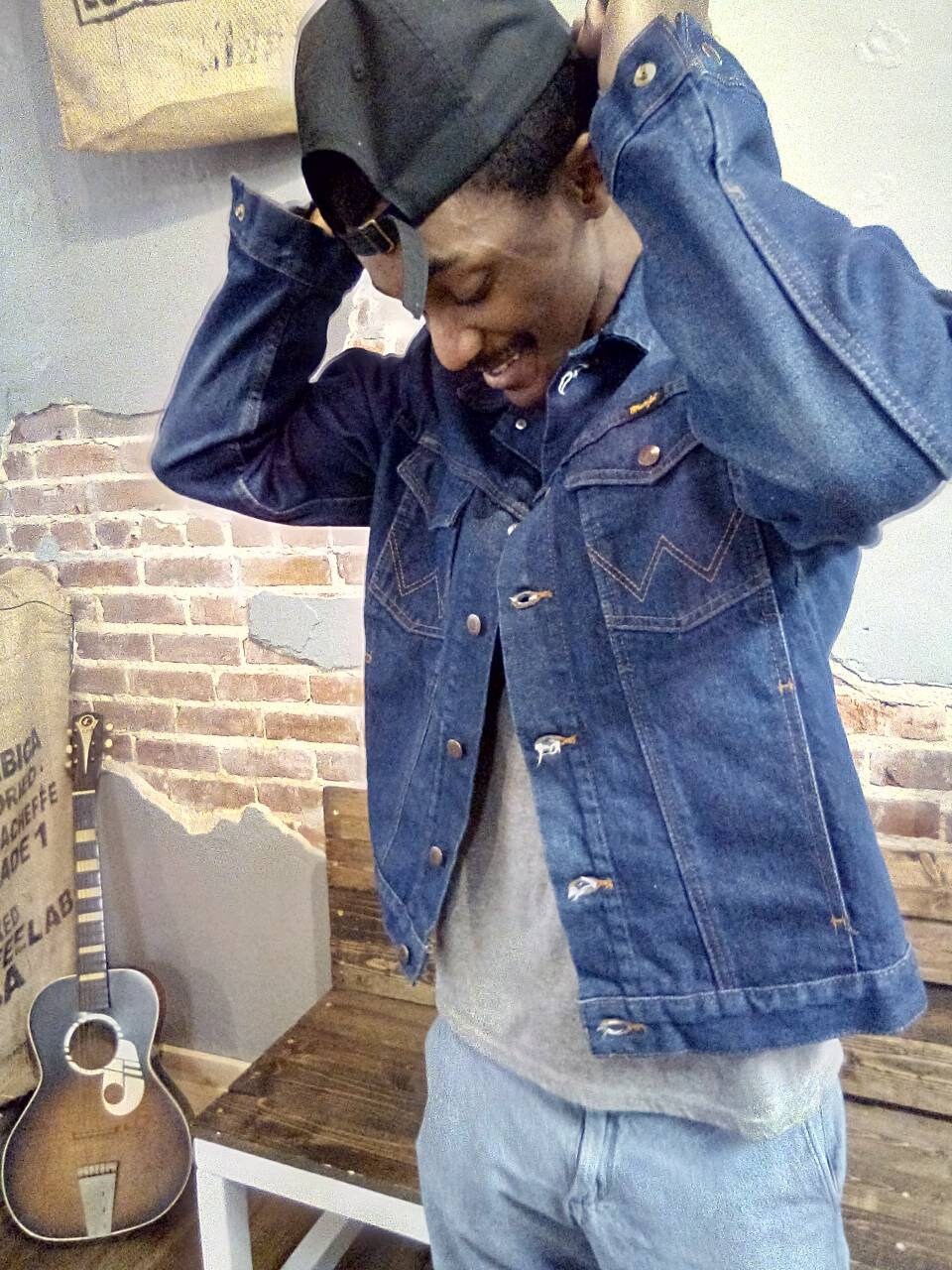 Wrangler Denim Deep Blue Jacket /trucker Jacket 1980's Original - Etsy