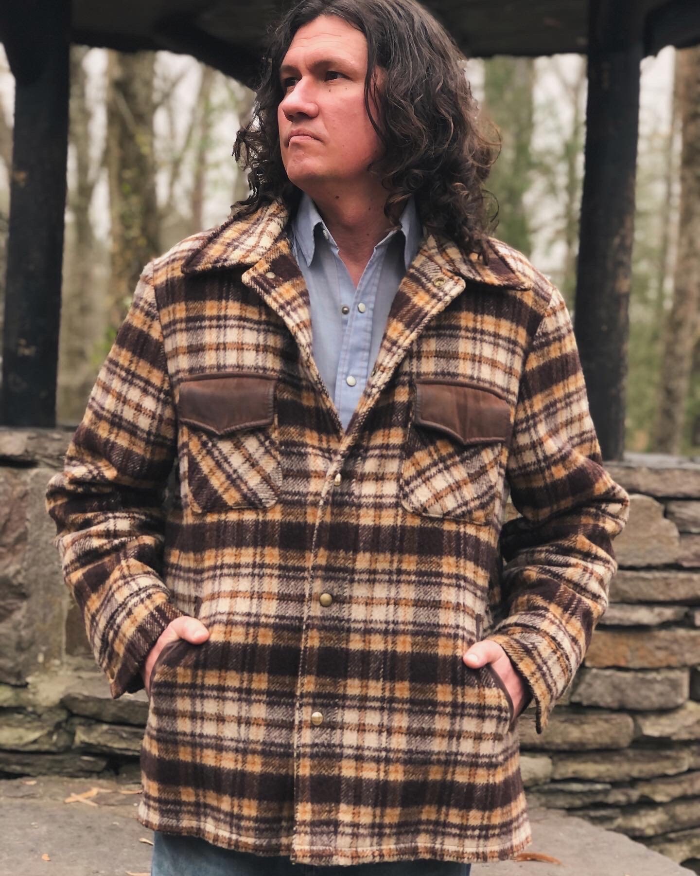 JC Penny Plaid Rustic Chore Coat 1960s - 1970s Jacket - Etsy