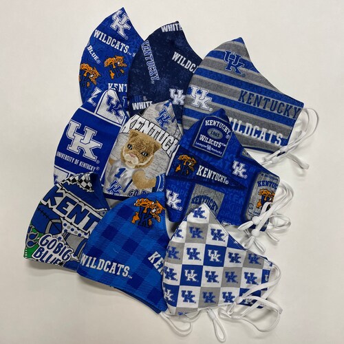 University of Kentucky UK Wildcats Ribbon Topiary-style | Etsy