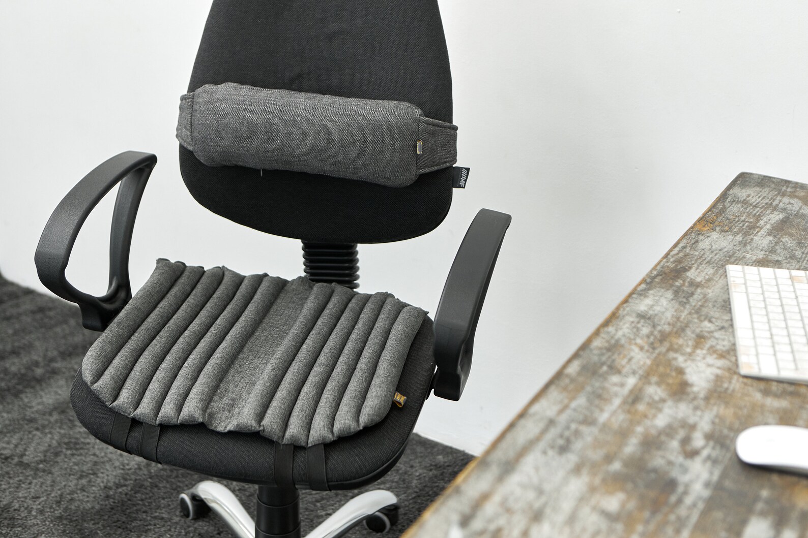 Buckwheat Office Chair Cushion: Posture Seat & Lumbar Pillow - Etsy