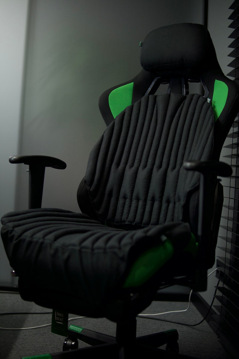 Set of Computer Chair Cushions, Gamer Gifts, Neck Support Pillow, Seat ...