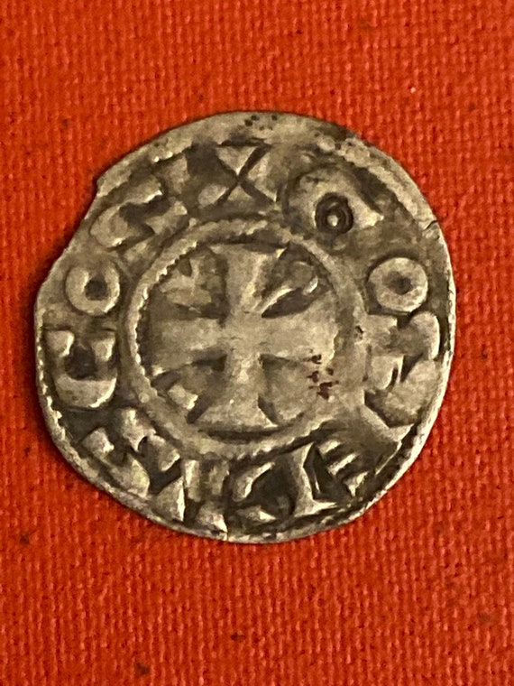 CRUSADER templar cross fractional SILVER coin 1200's byzantine period ...