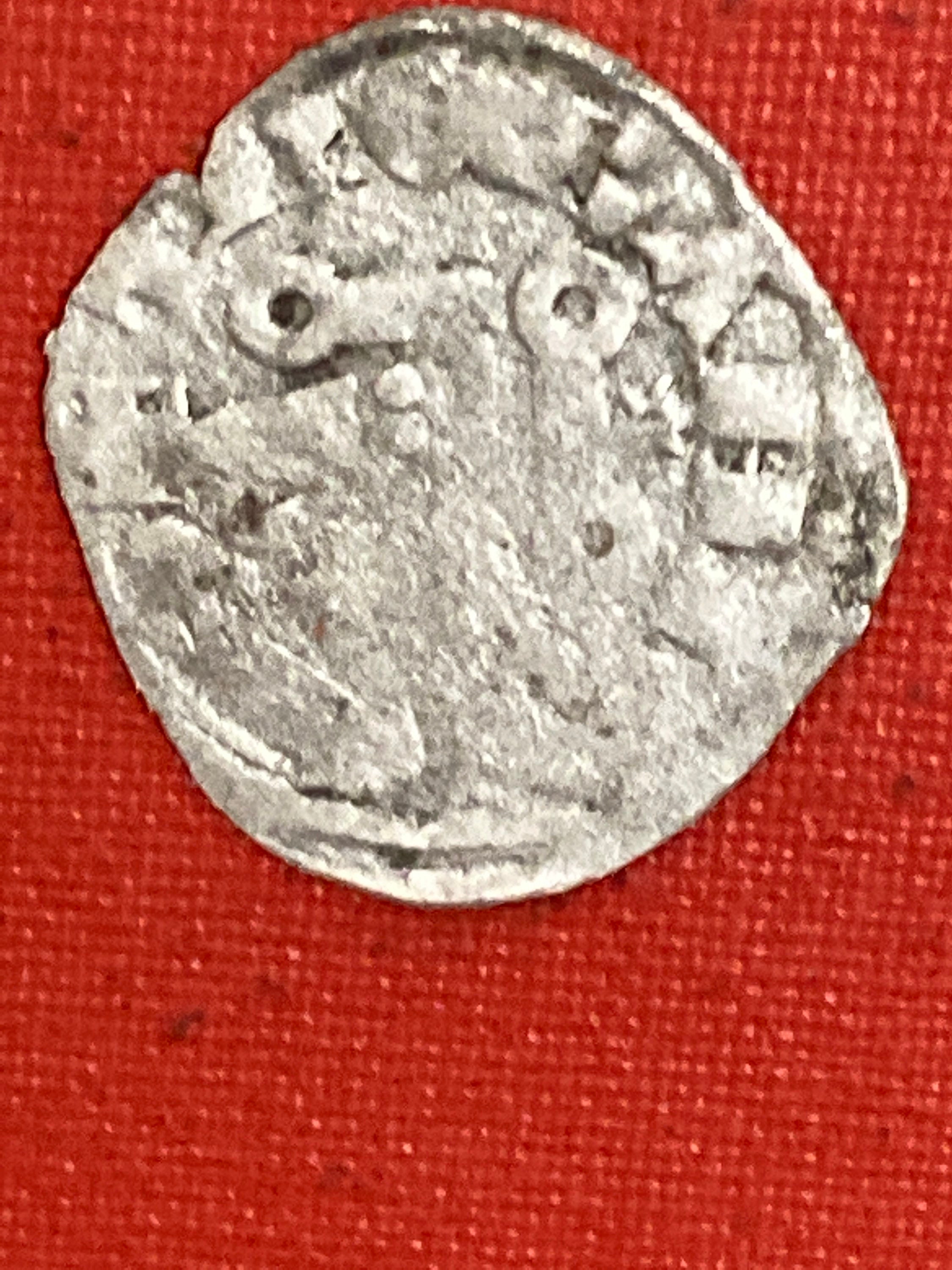 CRUSADER Templar Cross SILVER Coin 1200's Byzantine Period 800 Year Old ...