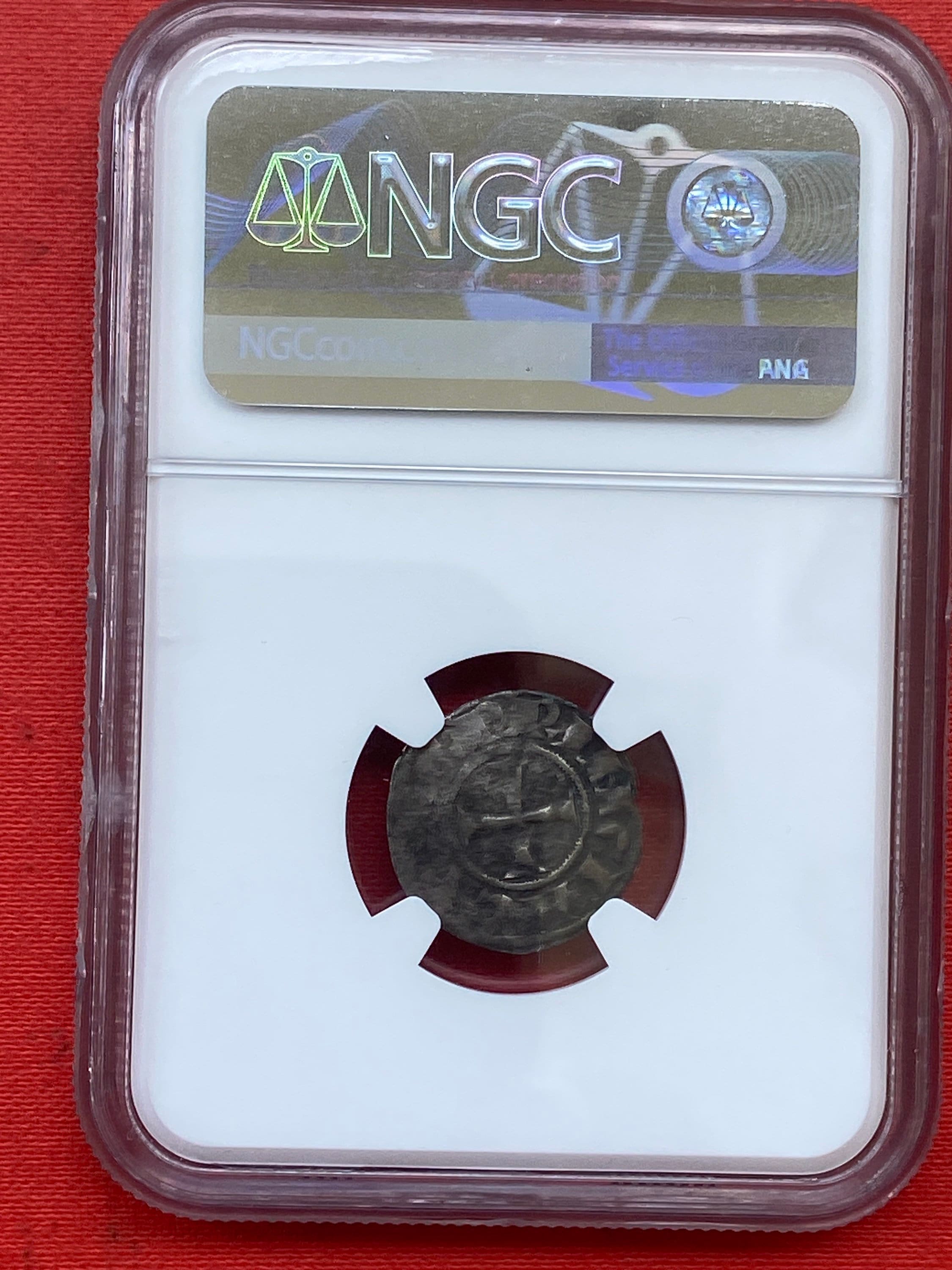 Rare Crusader Templar Cross Silver Coin Byzantine Period William ...