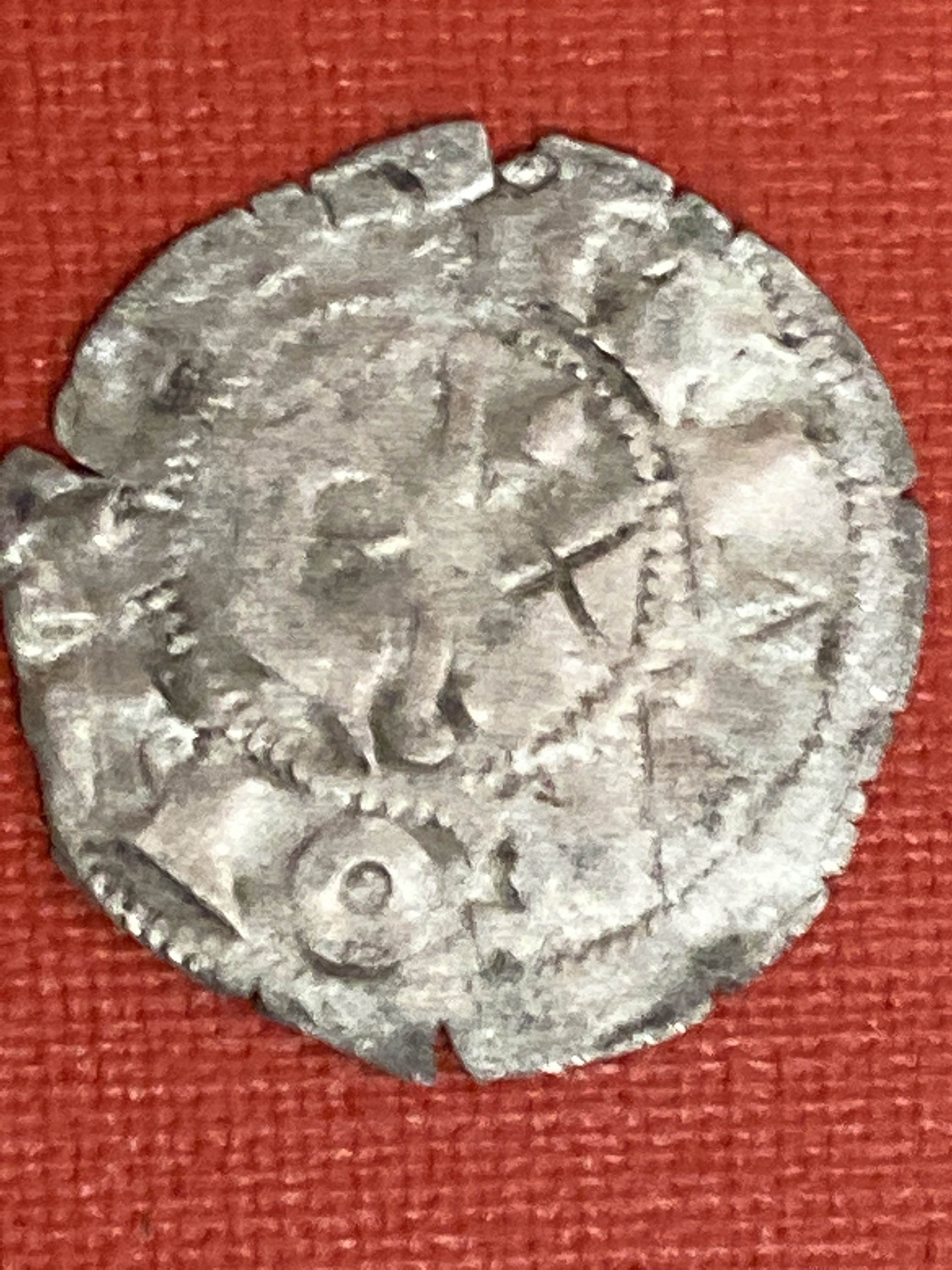 CRUSADER Templar Cross SILVER Coin 1200's Byzantine Period 800 Year Old ...
