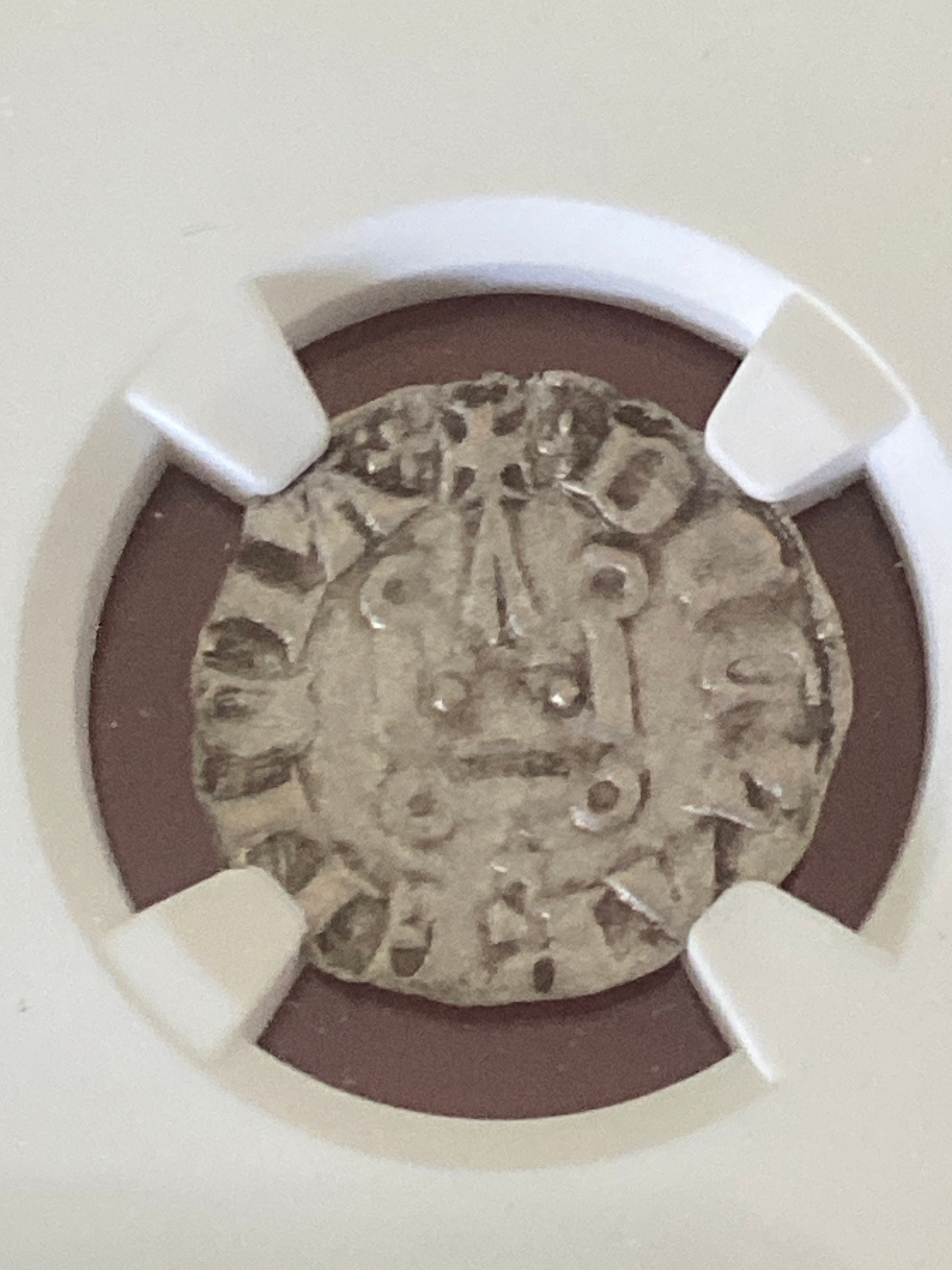 CRUSADER Templar Cross SILVER Coin Byzantine Period Phillip of Savoy ...