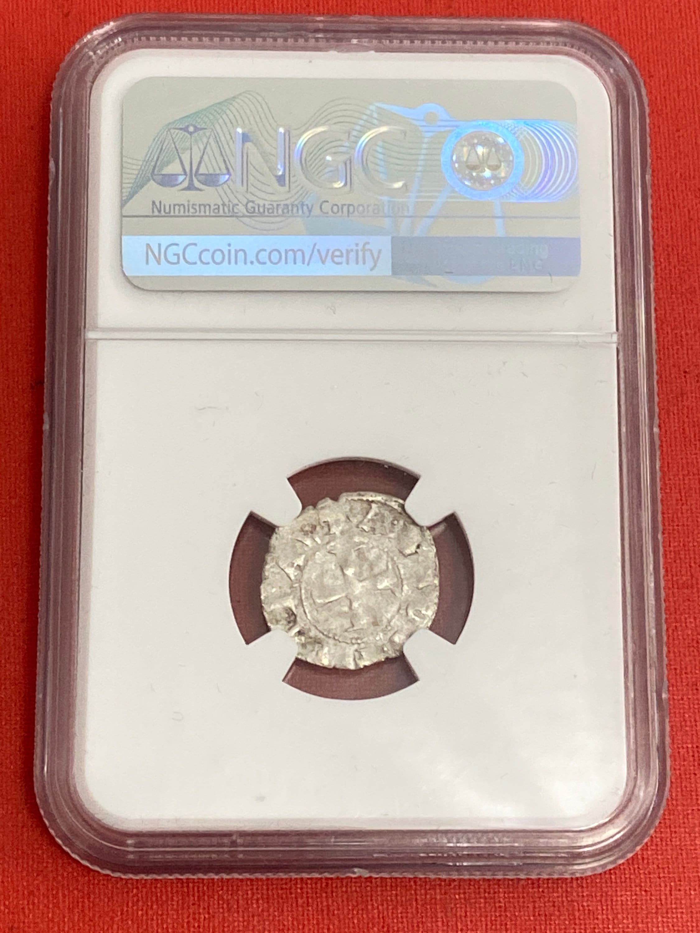 Crusader Templar Cross SILVER Coin Byzantine Period Princess Maud of ...