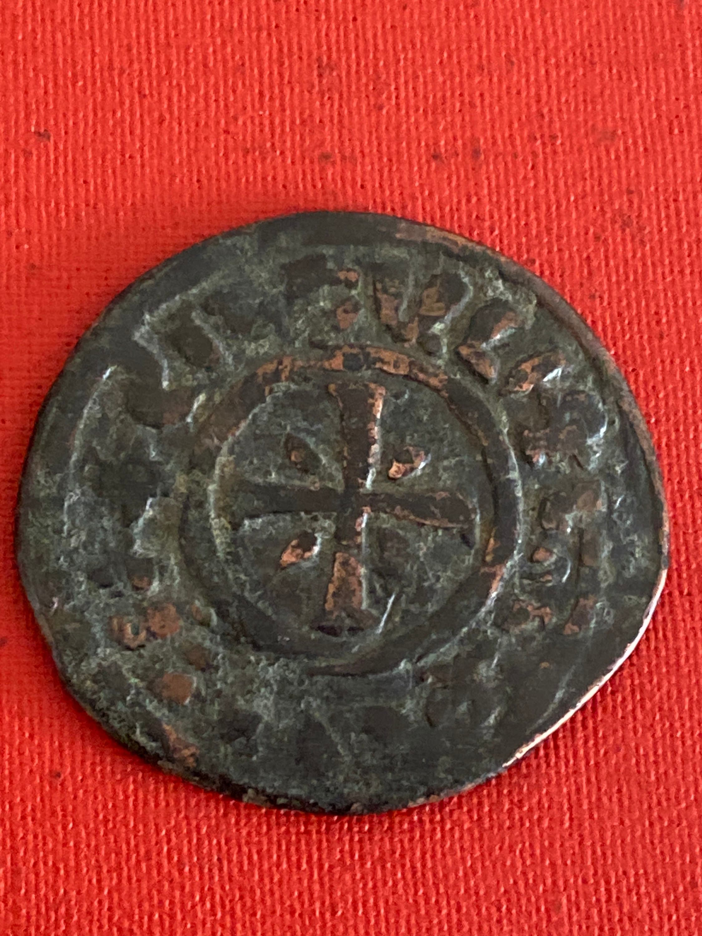 Crusader Copper Coin Templar Cross 1300AD - Etsy