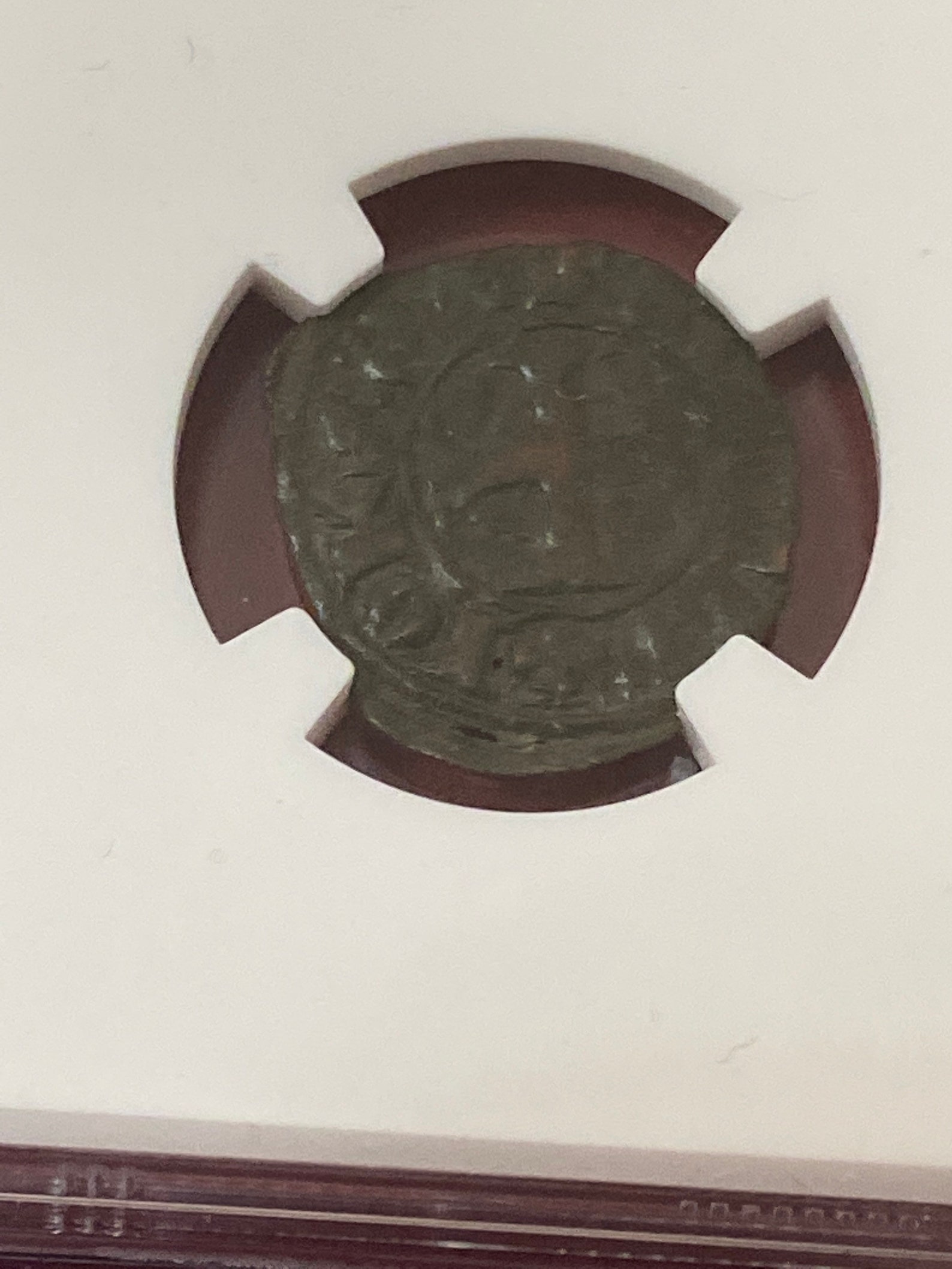Crusader Templar Cross SILVER Coin Byzantine Period Ngc XF Certified ...