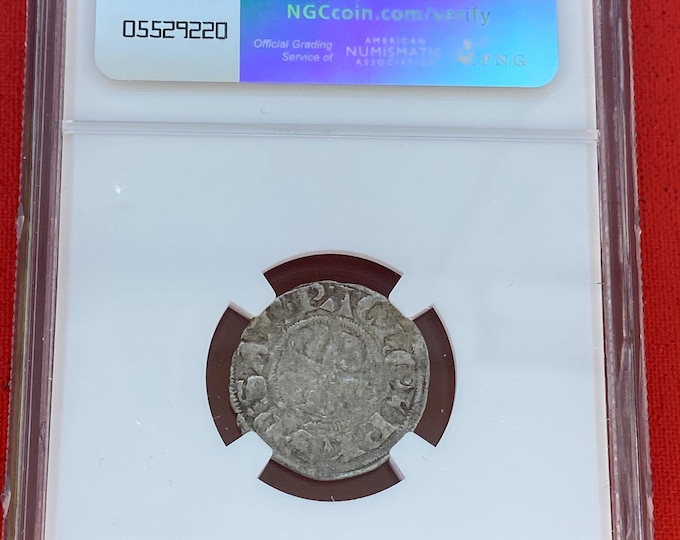 Crusader Templar Cross SILVER Coin Byzantine Period Phillip of Savoy ...