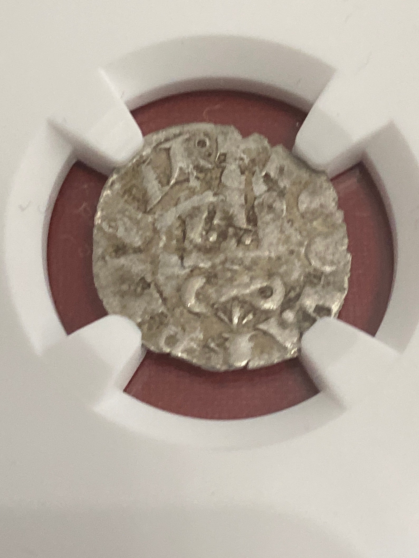 Crusader Templar Cross SILVER Coin Byzantine Period Princess Maud of ...