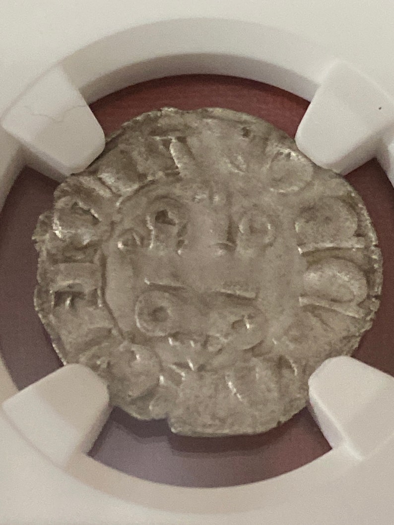 Rare Crusader Princess Templar Cross Silver Coin Byzantine Period Maud ...