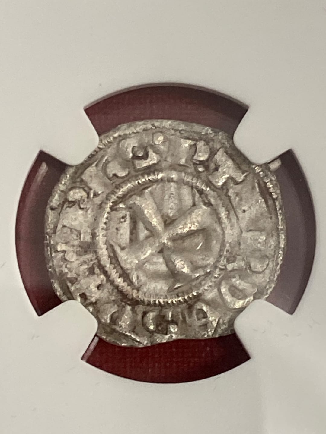 CRUSADER Templar Cross SILVER Coin Byzantine Period Old Philip - Etsy