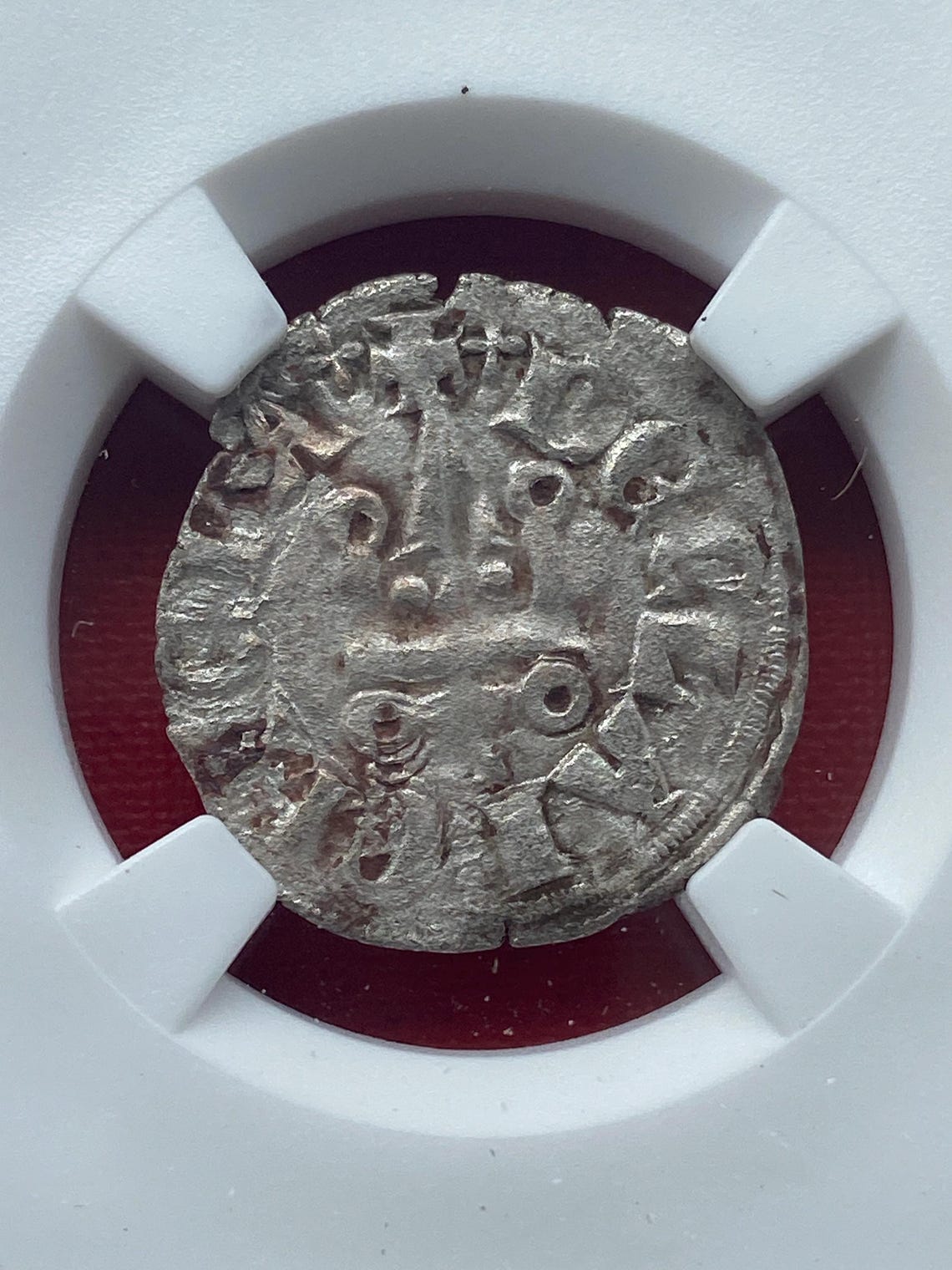 Crusader Templar Cross SILVER Coin Byzantine Period Phillip of Savoy ...